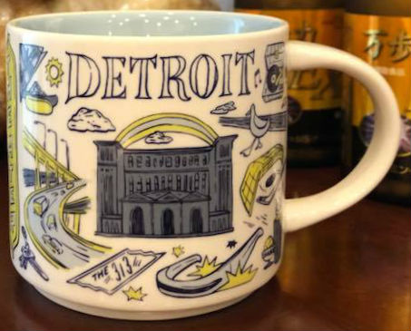 Been There – Detroit – Starbucks Mugs