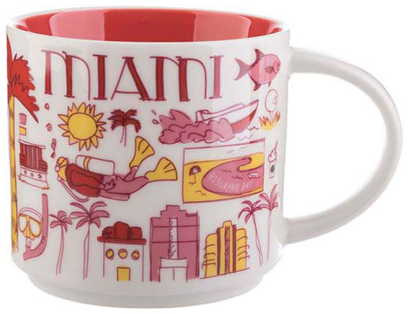 Been There – Miami – Starbucks Mugs