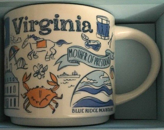 Been There – Virginia – Starbucks Mugs