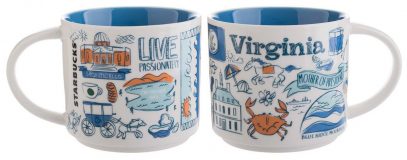 Been There – Virginia – Starbucks Mugs
