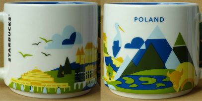 You Are Here – Poland – Starbucks Mugs