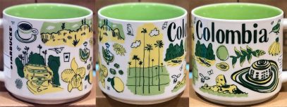 Been There – Colombia – Starbucks Mugs