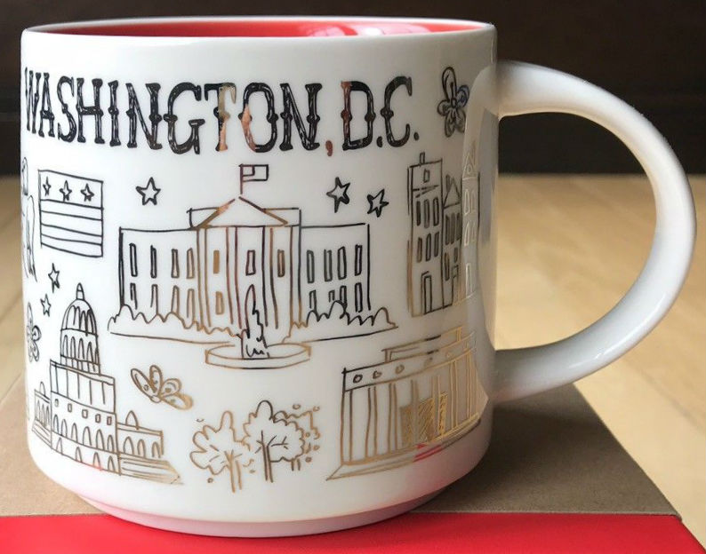 Been There Christmas – Washington, D.C. – Starbucks Mugs