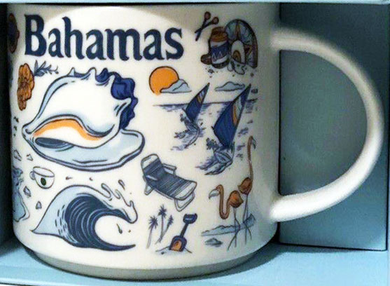 Been There – Bahamas – Starbucks Mugs