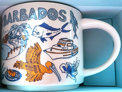 Been There – Barbados – Starbucks Mugs